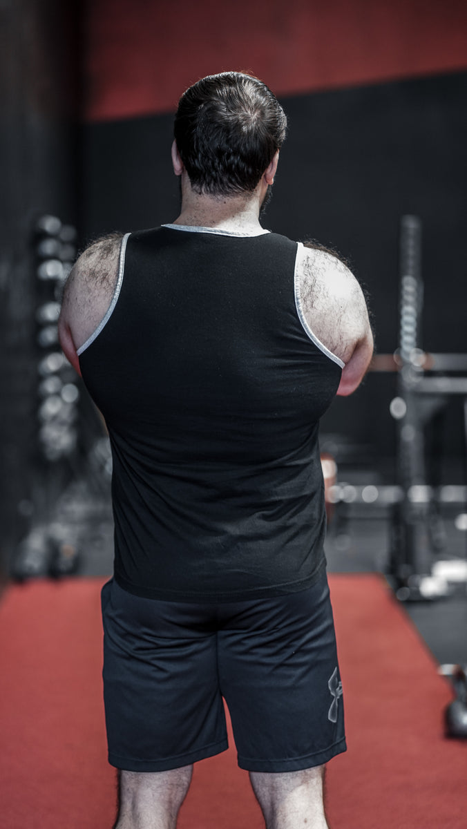 IRON CAT Black & Gray Jersey Tank – Ironside Apparel Co.